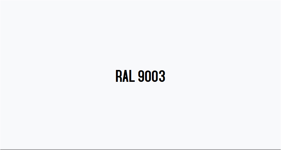 RAL 9003 Nuancier RAL RAL 9003 Nuancier RAL