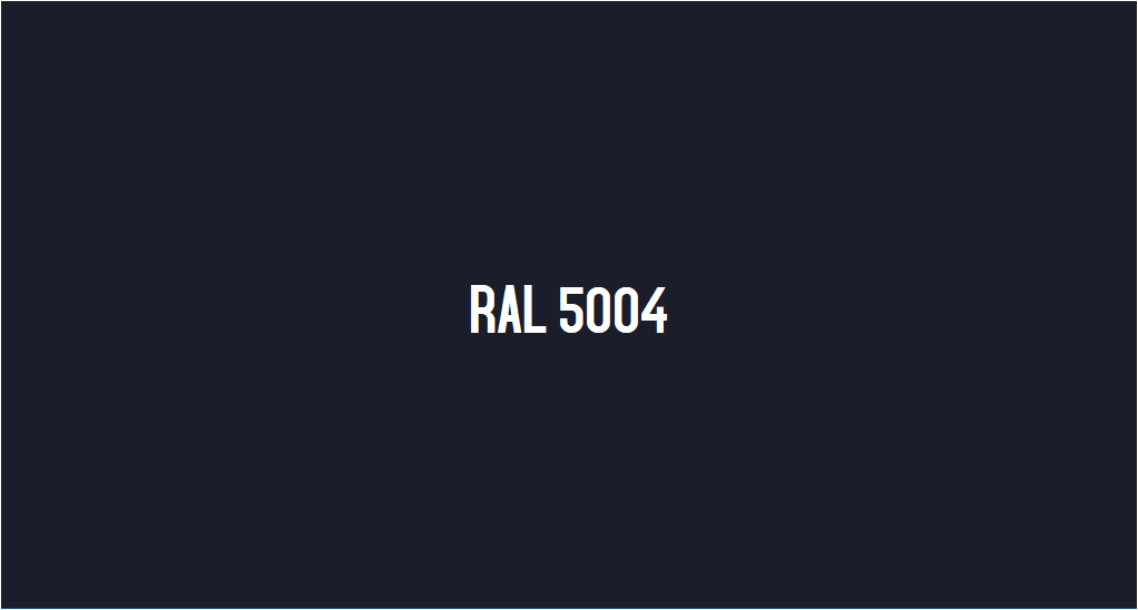 RAL 5004 | Nuancier RAL