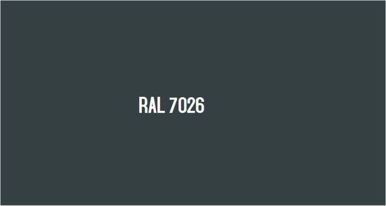 RAL 7026 | Nuancier RAL